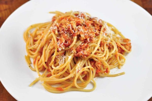 Spaghetti with Raw Tomatoes | Leite's Culinaria
