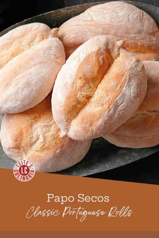 Papo Secos ~ Portuguese Rolls – Leite's Culinaria