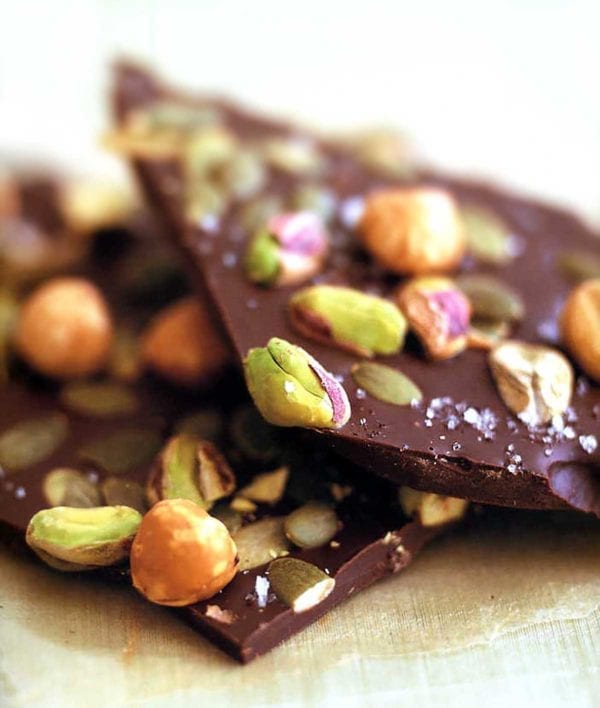 Hazelnut Pistachio Chocolate Bark – Leite's Culinaria