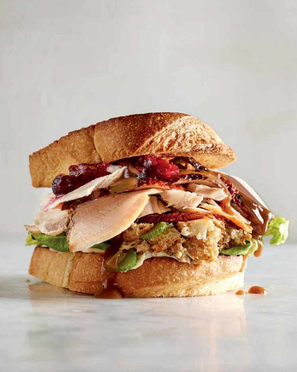 Turkey Cranberry Sandwich with Stuffing | Leite's Culinaria