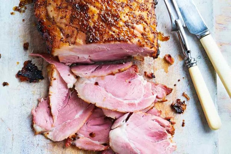 Roasted Fresh Ham with Maple-Spice Glaze Recipe | Leite's Culinaria