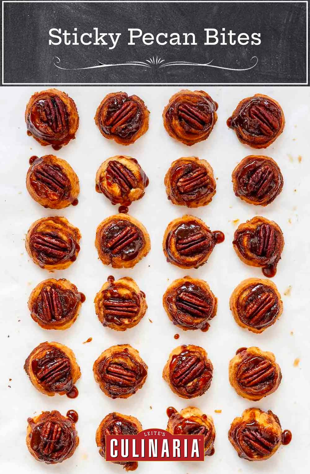 Sticky Pecan Bites | Leite's Culinaria