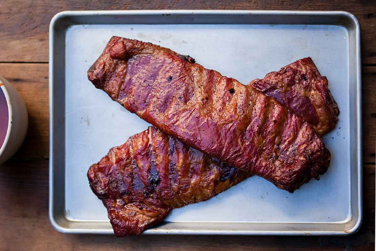 Smoked Pork Ribs Recipe | Leite's Culinaria