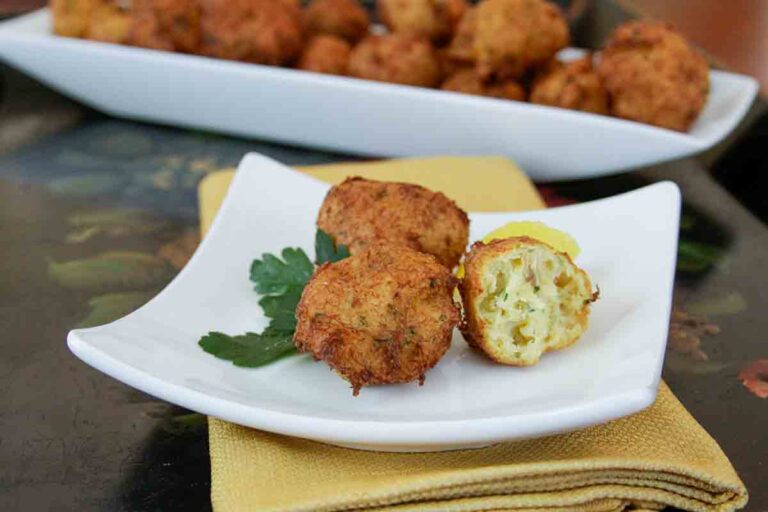 Spanish Cod Fritters ~ Buñuelos de Bacalao – Leite's Culinaria