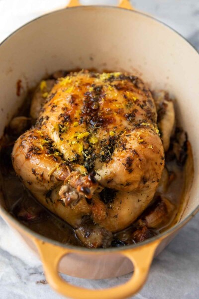 Dutch Oven-Roast Chicken and Shallots – Leite's Culinaria
