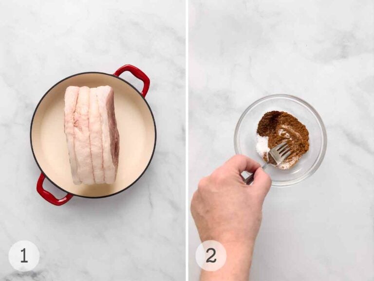 Roasted Fresh Ham with Maple-Spice Glaze – Leite's Culinaria