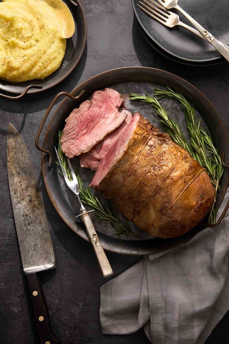 Tuscan Style Roast Leg of Lamb – Leite's Culinaria