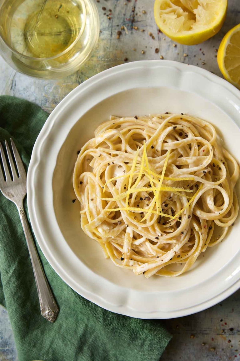 Pasta al Limone ~ Creamy Lemon Pasta with Parmesan – Leite's Culinaria