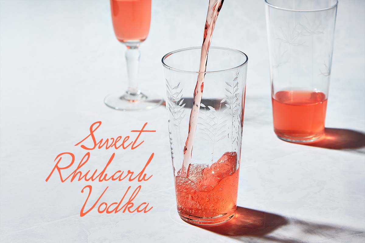 Rhubarb Vodka Recipe
