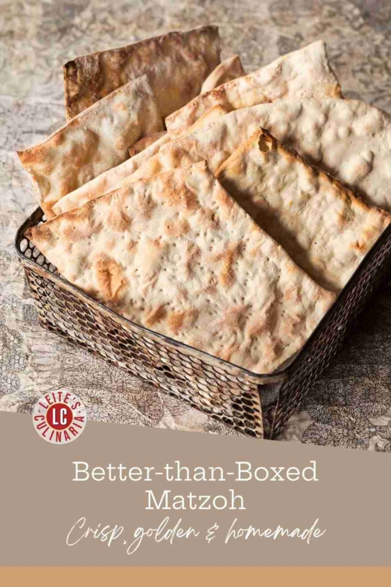 Homemade Matzoh – Leite's Culinaria
