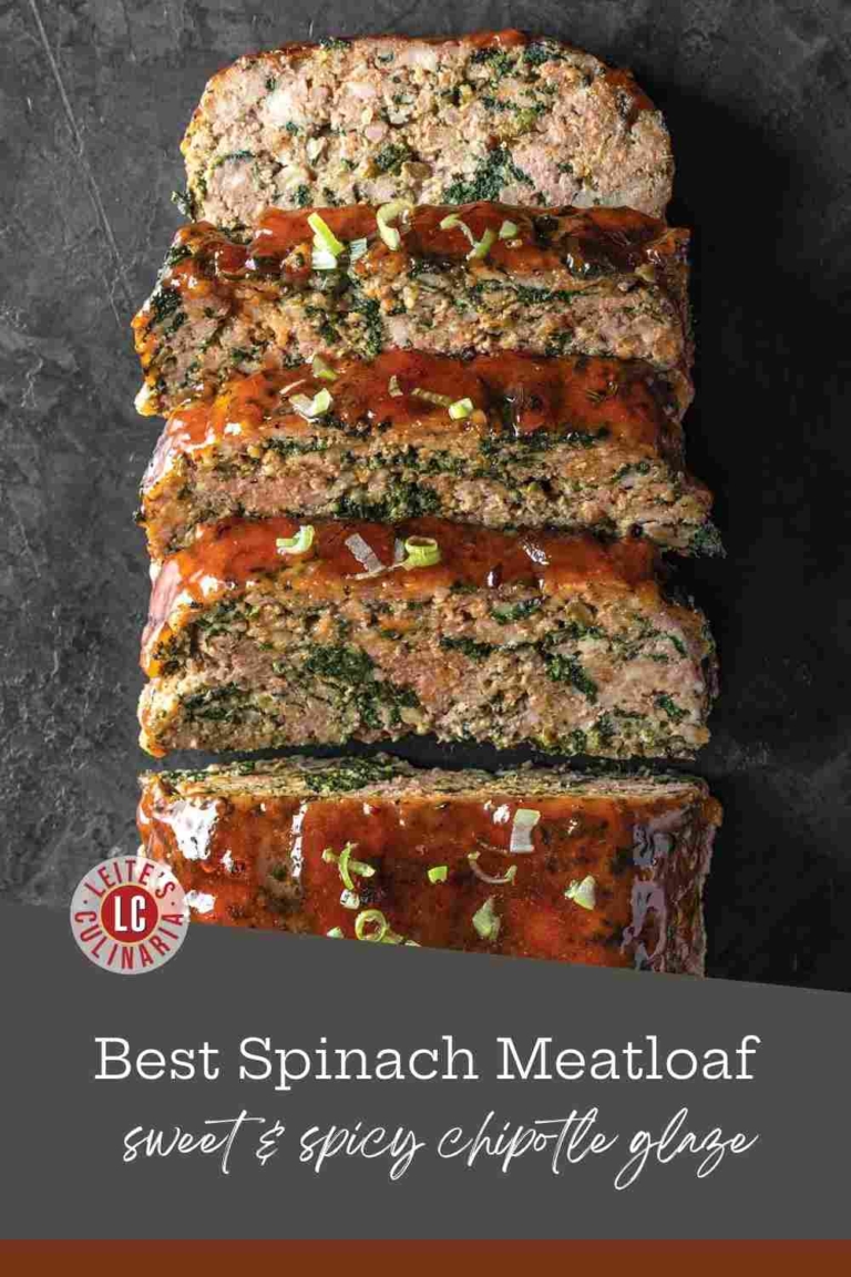 Meatloaf with Spinach – Leite's Culinaria
